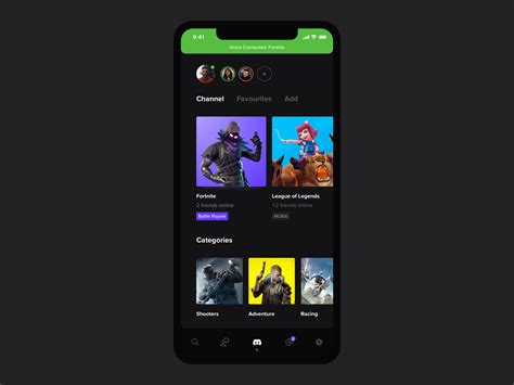 discord redesign by asaka on dribbble