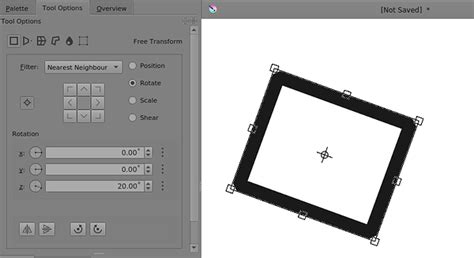 how can i rotate a shape without rotating the rest of the shapes in the