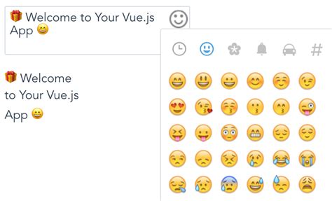 add emoji keyboard to your vuejs project