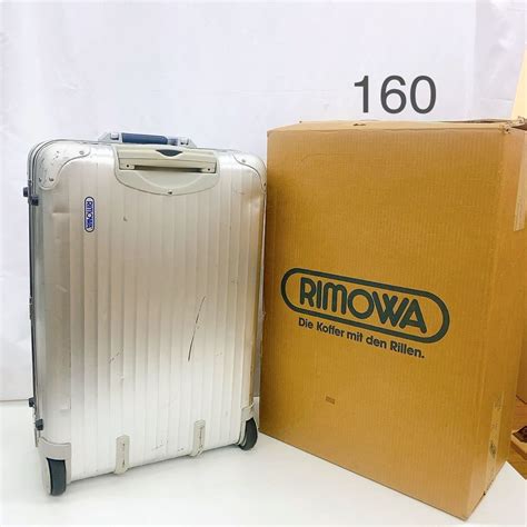 代購代標第一品牌－樂淘letao－12ab81 1円〜 Rimowa リモワ スーツケース キャリーケース No 6123 4輪 アルミ