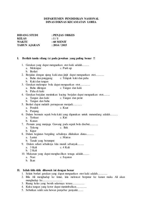 Soal Uas Bhs Inggris Kls 5 Semester 2 Tentang Shape Materi Soal