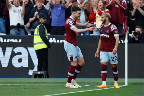 West Ham Player Ratings Declan Rice Stars As Hammers Take Leap Towards