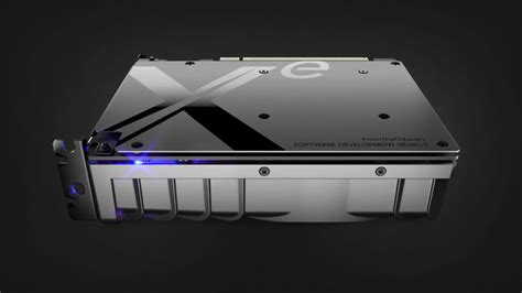 Intels First Xe Dg1 Gpu Based Desktop Discrete Graphics Card Pictured