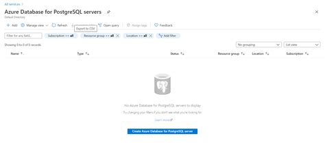 getting started with azure database for postgresql