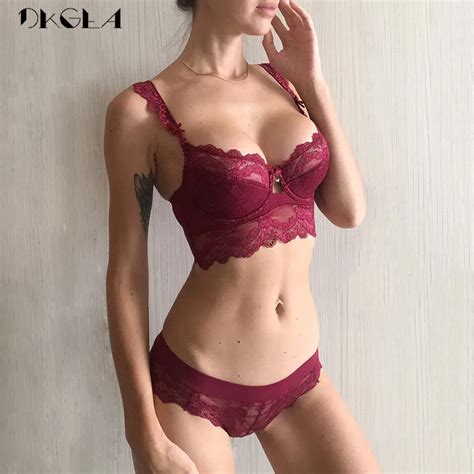 Buy New Lace Lingerie Sets Plus Size 36 38 40