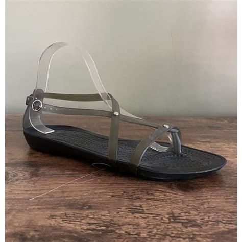 Crocs Shoes Crocs Really Sexi Flip Sandal Womens 9 Black Strappy
