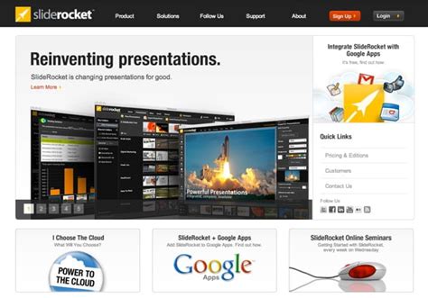make your presentation more appealing using slide rocket