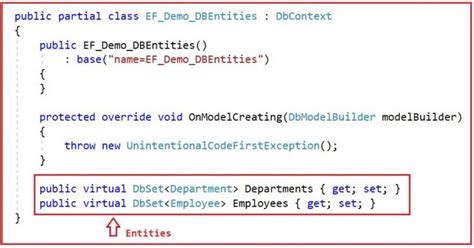 entities in entity framework c with examples dot net tutorials