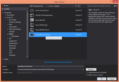 using azure resource manager and powershell dsc to create and provision
