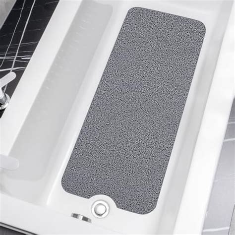 Hitslam Non Slip Bath Mat 100 X 40 Cm Extra Long Shower Mats For