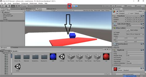 collision detection in unity