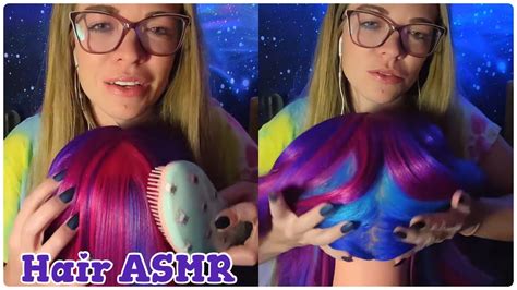 Hair Play Brushing Head Rubs Scalp Scratches Asmr Hair And Massage