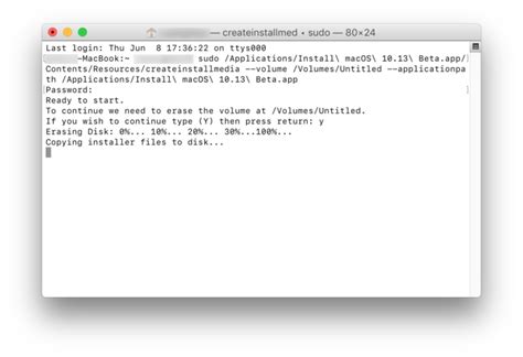 creating bootable high sierra usb with full os vserazip