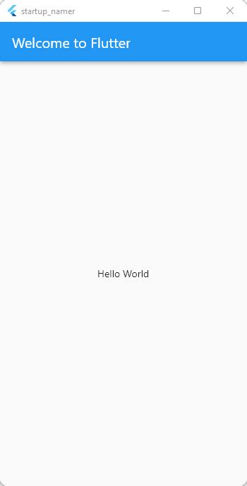 write your first flutter app part 1 flutter