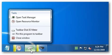 monitor cpu memory and disk io in windows 7 with taskbar meters