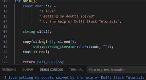 declare multiline string in c delft stack