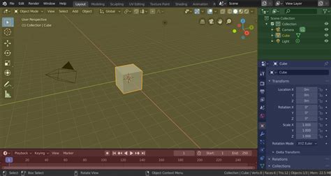 workspaces arbeitsflächen — blender manual