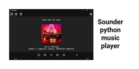 github mateuszperczak sounder4 python music player