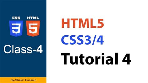 html5 and css tutorial crash course for beginners youtube