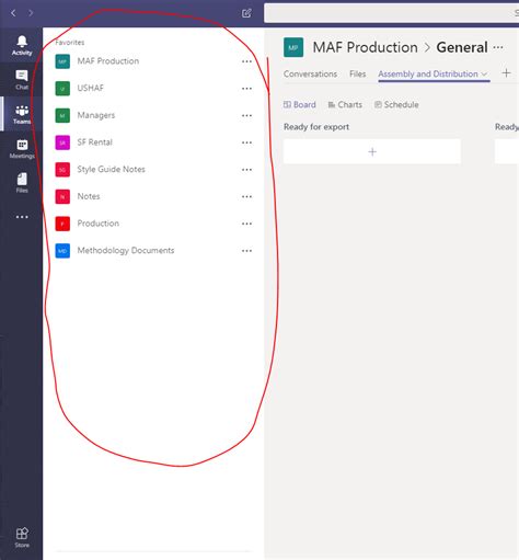 expand collapse icon tab missing in ms teams after update microsoft