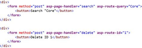 asp core razor pages handler methods codingblast
