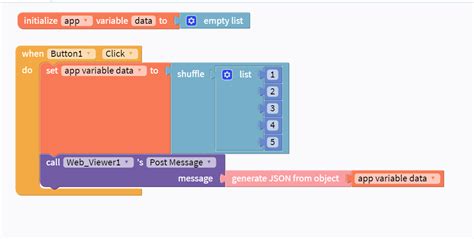webviewer how do you receive and send message mit app inventor help