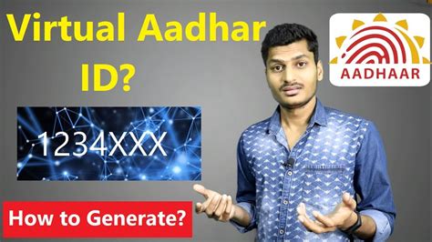 What Is Virtual Aadhar Id Generate 16 Digit Virtual Aadhar Number