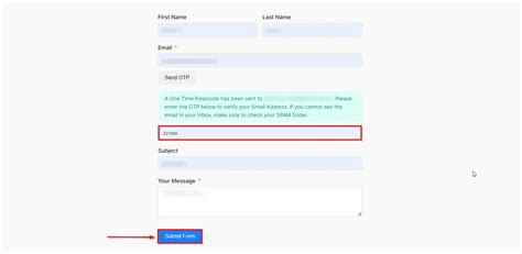 Guide For Fluent Forms With Otp Verification Via Email And Sms