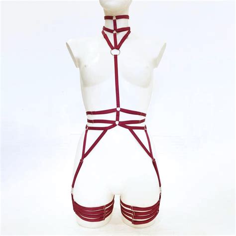 Full Body Lingerie Harness Thigh Harness Booty Harness Female Sex