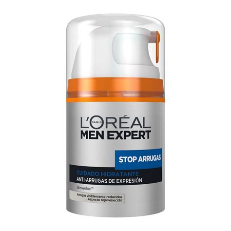 Crema Antiarrugas Hombre Stop Arrugas Men Expert Loréal Paris 50 Ml