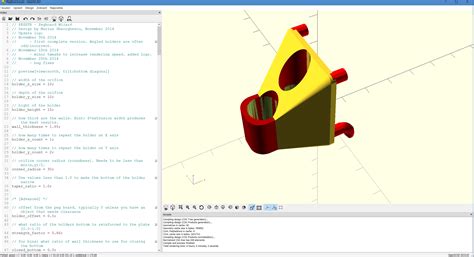 openscad oblíbené 3d modelování pro programátory za které neutratíte
