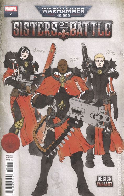 Warhammer 40k Sisters Of Battle 2021 Marvel Comic Books