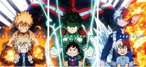 劇場版「ヒロアカ」前売特典は“継承”をイメージしたクリアファイル、デク・爆豪・轟の全3種 アニメ！アニメ！