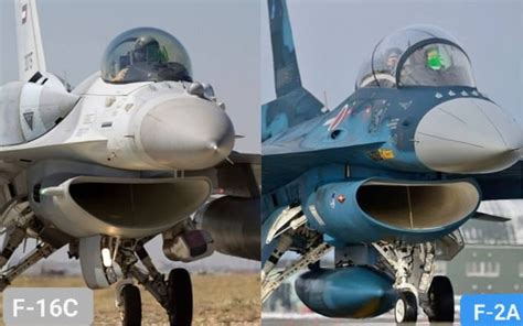 Comparison Between General Dynamics F 16 Fighting Falcon And Mitsubishi