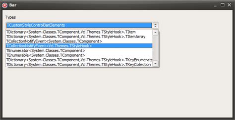delphi combobox doesn t use vcl style highlight color stack overflow