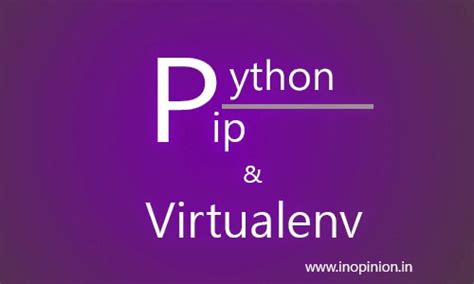 install python pip and virtualenv on windows individual
