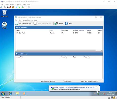 macrium viboot create virtual machine using macrium