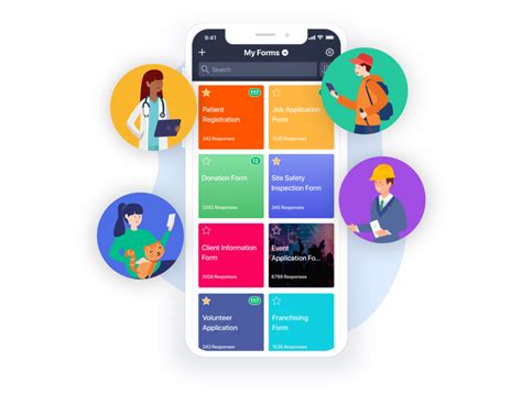 jotform mobile forms android data management apps jotform