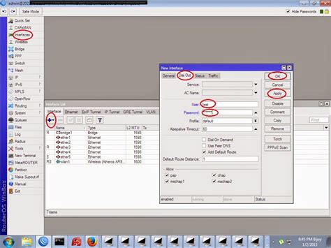 candidato sfavorevole modernizzazione mikrotik router configuration