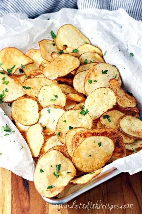 Easy Homemade Air Fryer Potato Chips The Best Simple Recipe