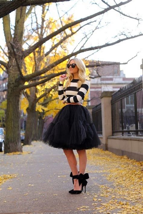 How To Wear Tulle Skirt15 Cute Outfits With Tulle Skirts