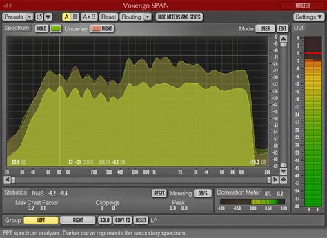 Voxengo Span Free Spectrum Analyzer Plugin Updated To V2 6