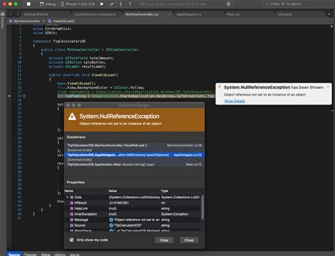 systemdexoutofrangeexception thrown when using uiapplication