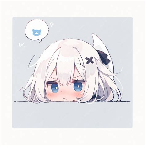 Sticker De Anime Lindo Sticker De Anime Kawaii Sticker De Anime Chibi