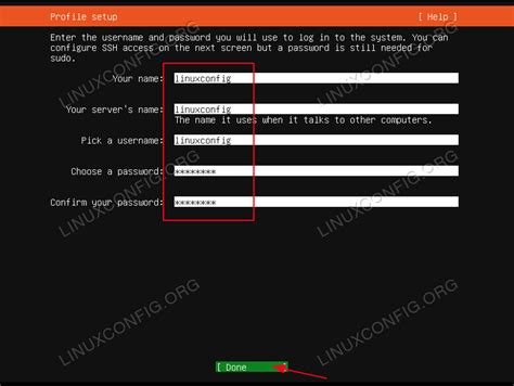 ubuntu 20 04 server installation linux tutorials learn