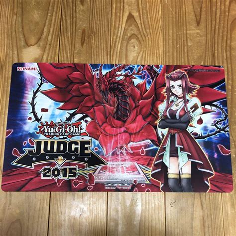 45％割引ブラウン系【35％off】 遊戯王 公式 Judge ブラックローズドラゴン 十六夜アキ プレイマット 遊戯王 トレーディングカード