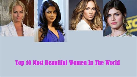 Top 10 Most Beautiful Women In The World By Healthifashion Medium
