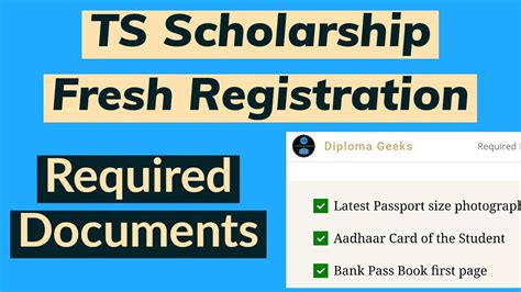 Ts Epass Required Documents For Fresh Registration Youtube