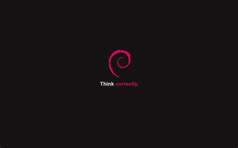 think correctly debian by cyric80 on deviantart