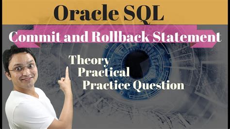 tutorial 15 how to use commit and rollback in sql developer transaction